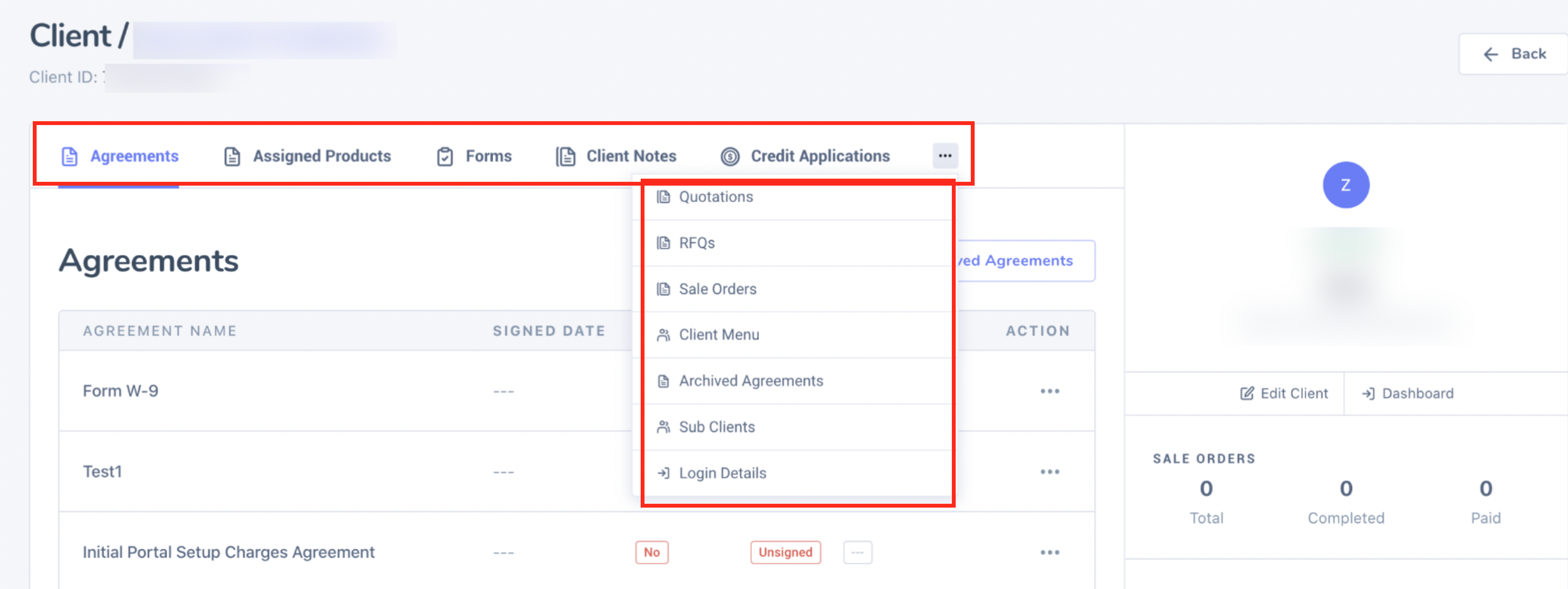 How to View detailed information about a specific client – OnBoardSoft LLC