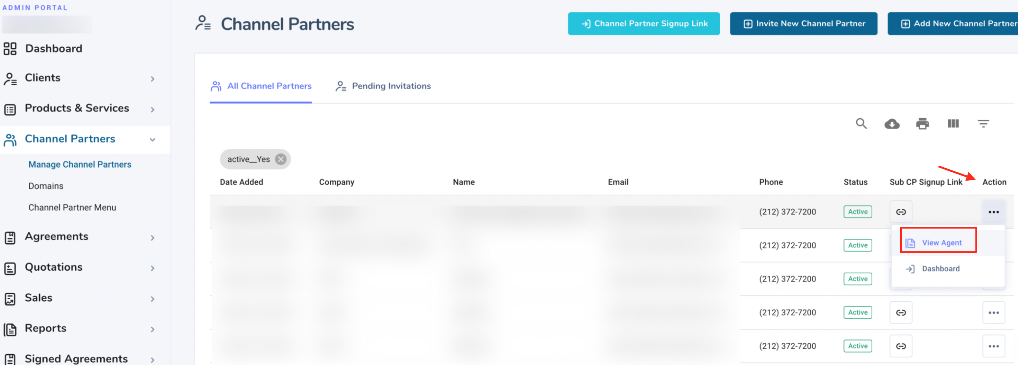 Channel partner/Agent Menu Configuration Guide – OnBoardSoft LLC
