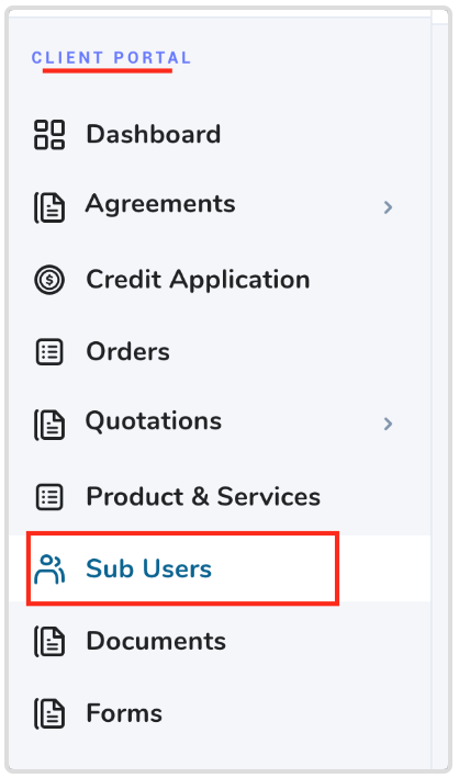 Guide for Adding the Client Sub Users – OnBoardSoft LLC